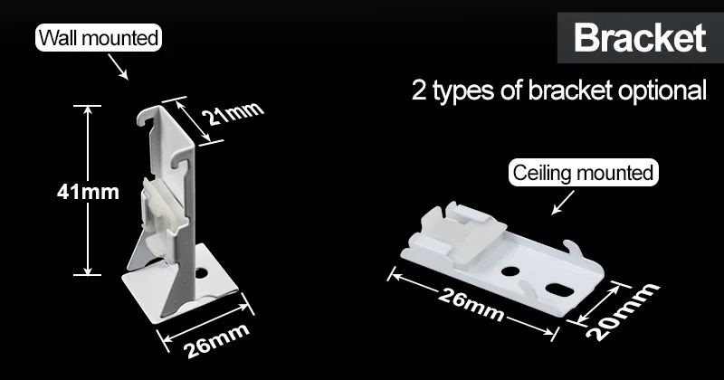 White PVC Curved Curtain Rail - Durable & Stylish Solutions