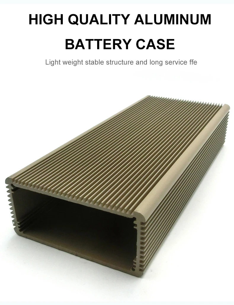Hot Sales Aluminum Battery Case Power Bank Casing For Phone Lithium Box ...
