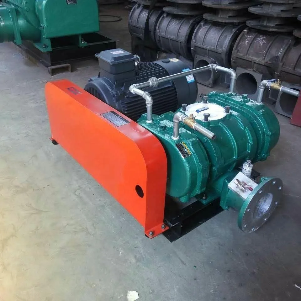 Heli Hlsr65 3 Lobes Roots Air Blower For Wastewater Treatment With 3kw ...