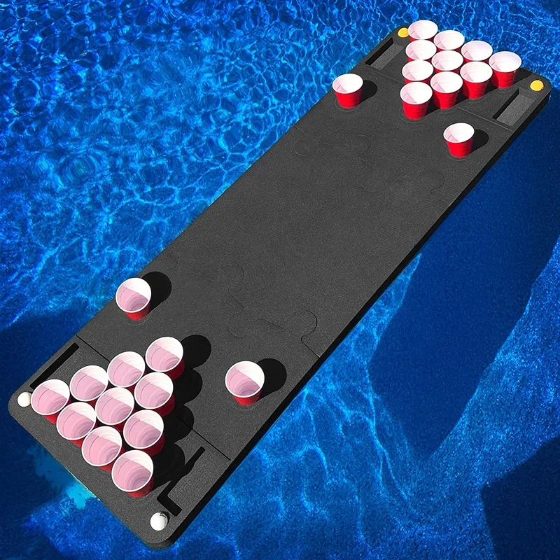 Floating Pool Bear Pong Table Party Play Games Club Floating Table ...