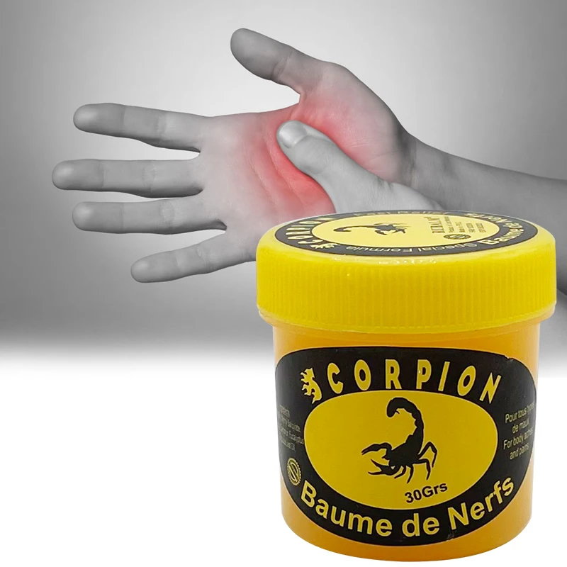 Alibaba.com: 30g Scorpion Venom Medical Balm for pain relief, targets ...