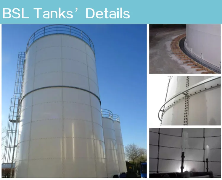 China Hot Sales 1000M3 Enamelled Steel Water Tank - Frp Vertical