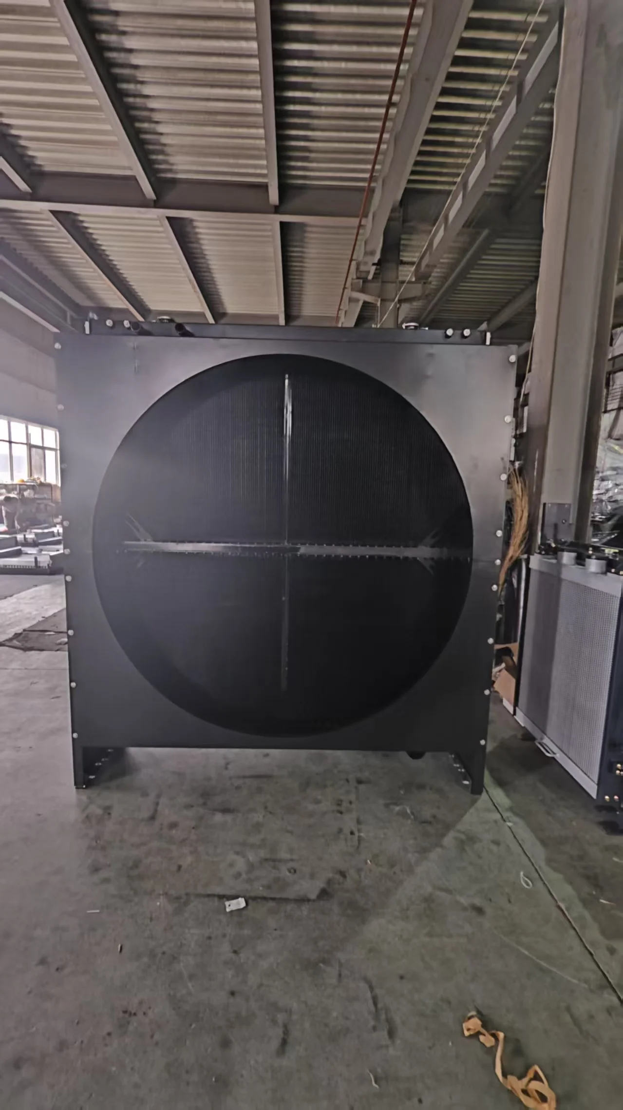 Genset Radiator Copper Aluminum Tube Fin Custom Cooling Exchanger for ...