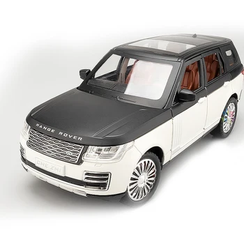 Che Zhi 1/24 Diecast Model Cars Rover Six Door Open Toy Diecast Sound ...
