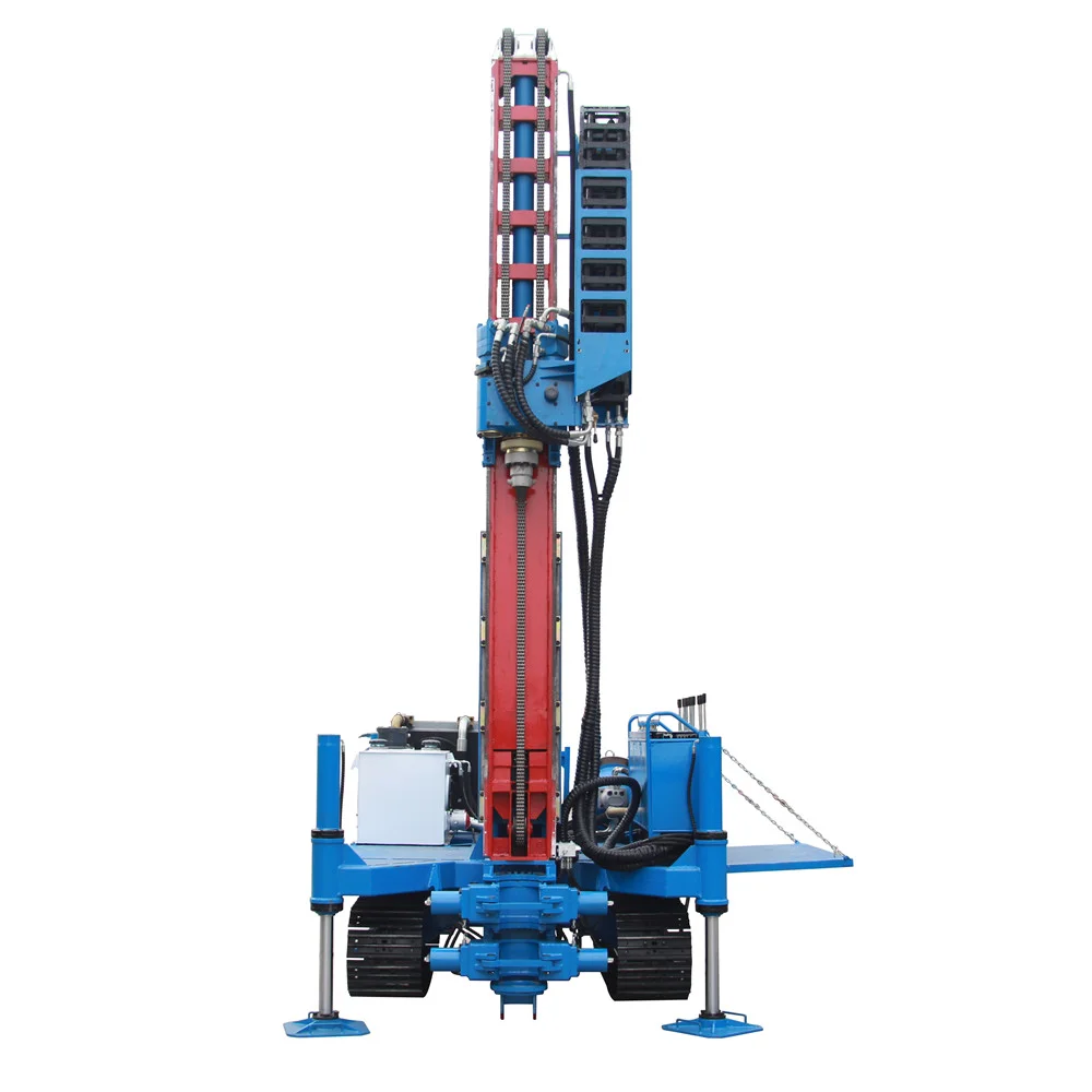 Crawler Dth Drilling Rig Hydraulic Engineering Drilling Rig Blast Hole ...