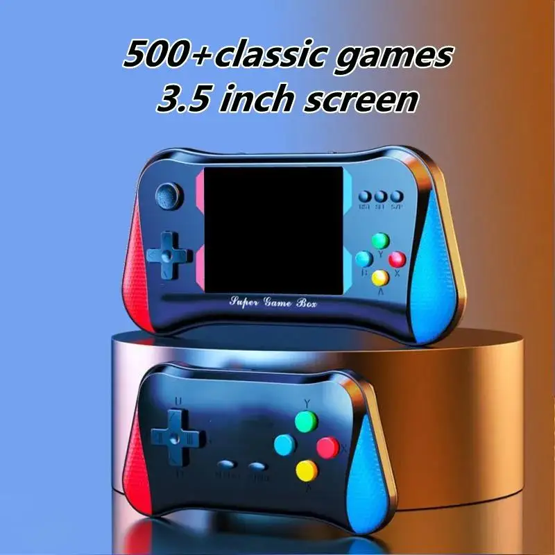 3.5" Retro Arcade Video Game Console X7M - 500 Games