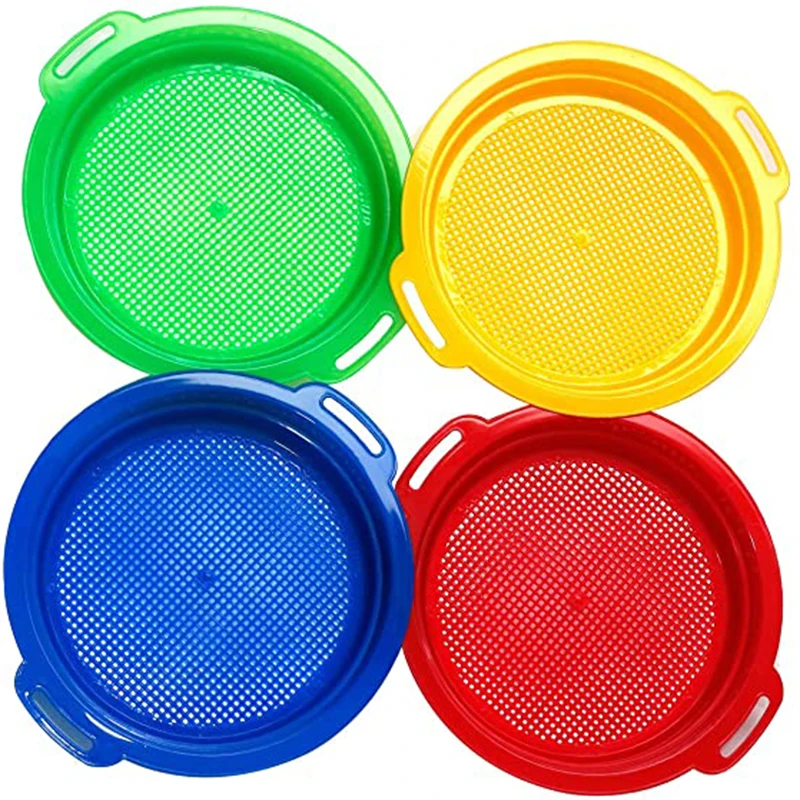 Factory Custom 4 Pack summer water play 8.75 inch Sand Sifter Kid Beach ...