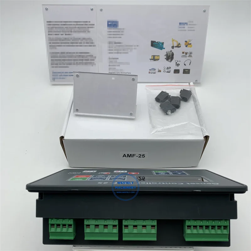 Original Genset Controller Amf25 Generator Control Module Amf-25 Il- Nt ...