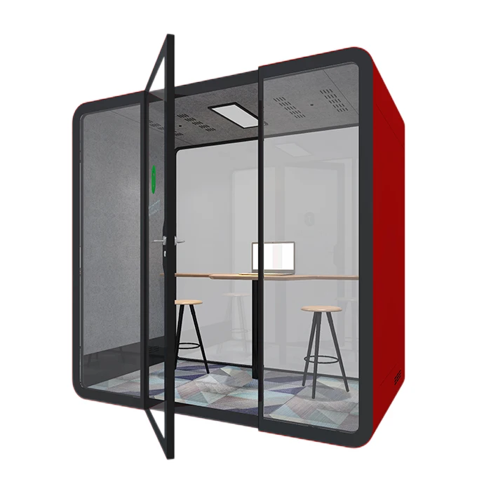 Soundproof Phone Booth Office Pods Acoustic Meting Pod Indoor Office ...