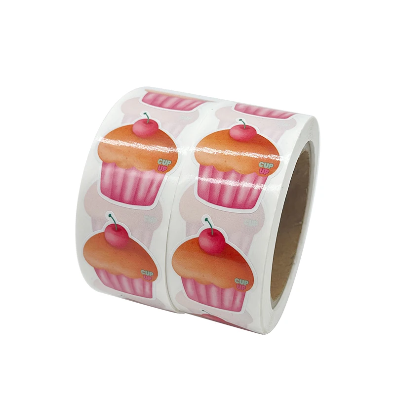 Custom Printed Logo Labels For Packaging Vinyl Waterproof Sticker ...