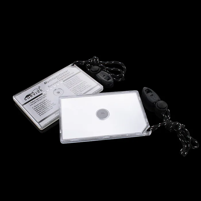 Outdoor Sos Accessories Survival Technology Rescue Signal Mirror For ...