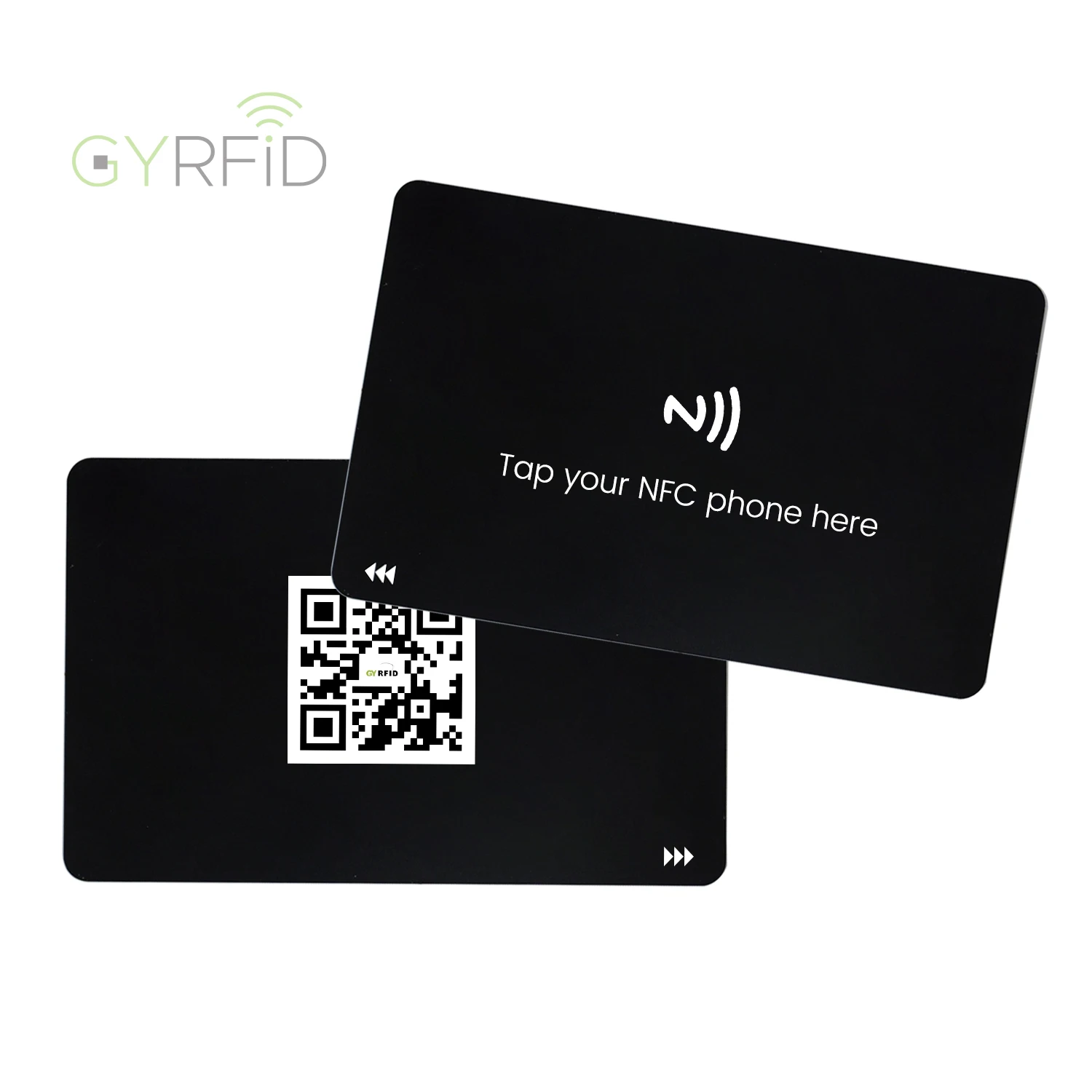 Custom Smart Business Visiting Card with NFC and QR Code