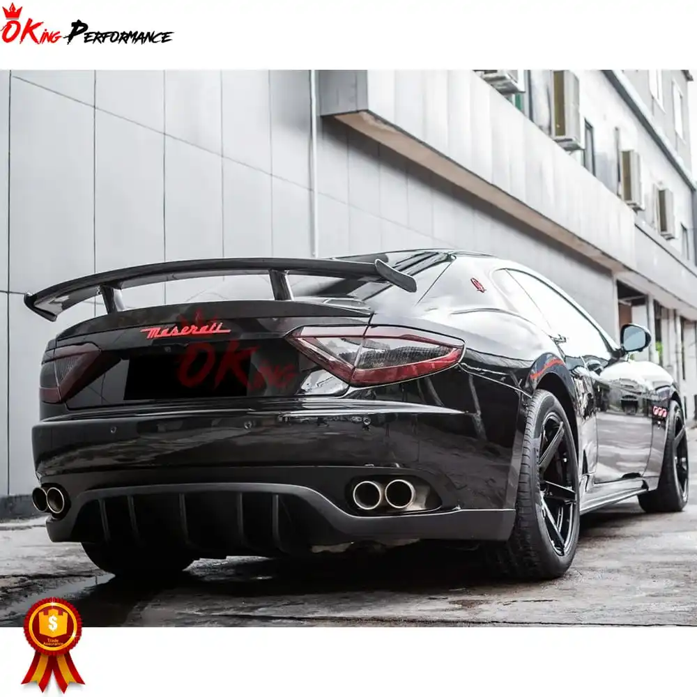 Msy Style Carbon Fiber Rear Spoiler For Maserati Granturismo Gc Gts Gt ...