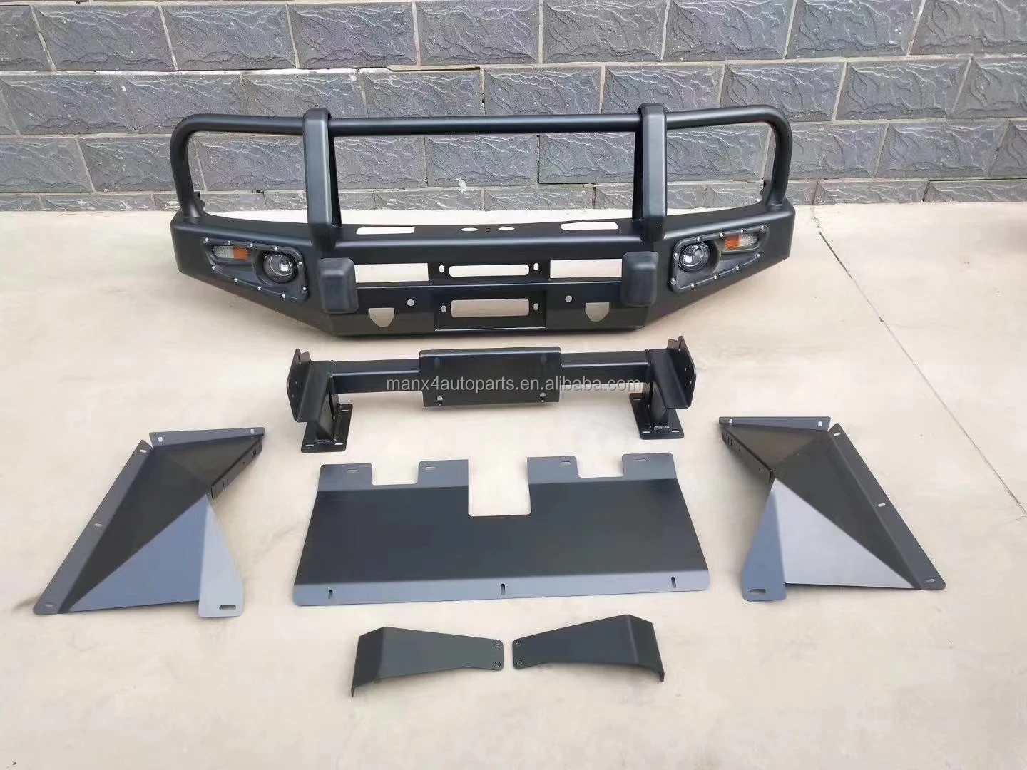 Manx4 Off-road Steel Front Bumper Bull Bar For Range Rover Sport L320 ...