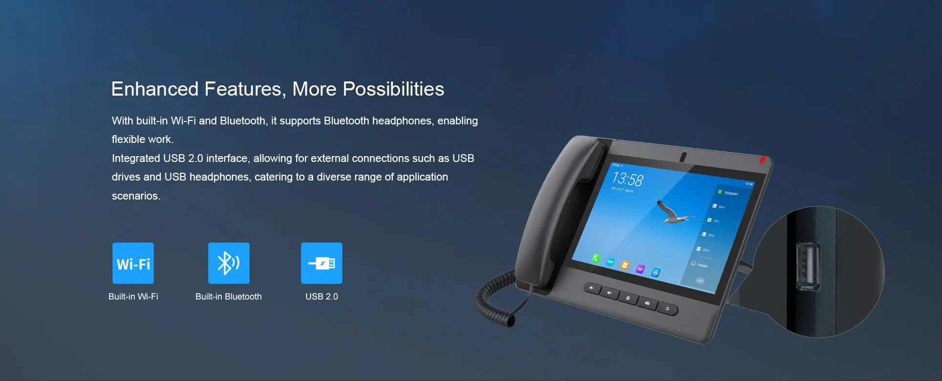 Fanvil A320 IP Phone - Android Touch Screen & 1 Year Warranty