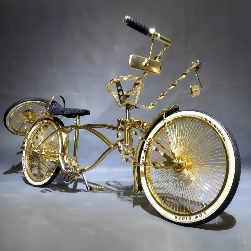 Lowrider Vintage bike Halley West Coast Chicano Bike personality bike ...