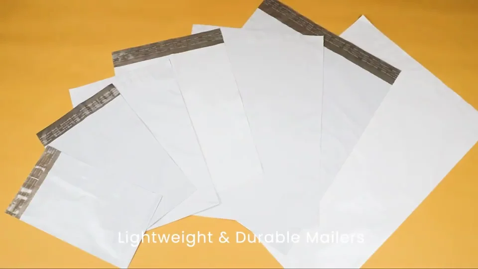 Custom Printed Logo Poly Mailer Bag For Shipping Packaging Clothes ...