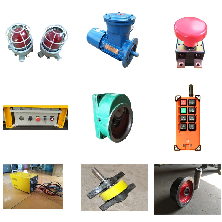 Wireless Control Heavy Duty Dragging Cable Powered Material Cart ...