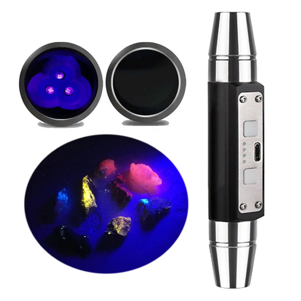 Longwave & Shortwave Laboratory UV Lamp 254nm and 365nm Minerals ...