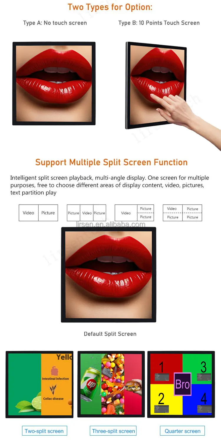33.1 Inch Monitor Digital A.R.T. Display - LIRSEN LCD Screen
