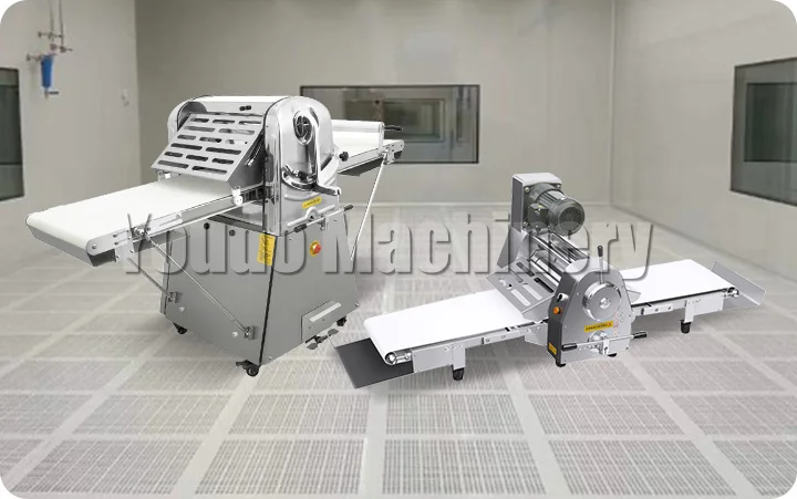 Commercial Automatic Dough Sheeter Pastry Sheeter Stand Type Industrial ...