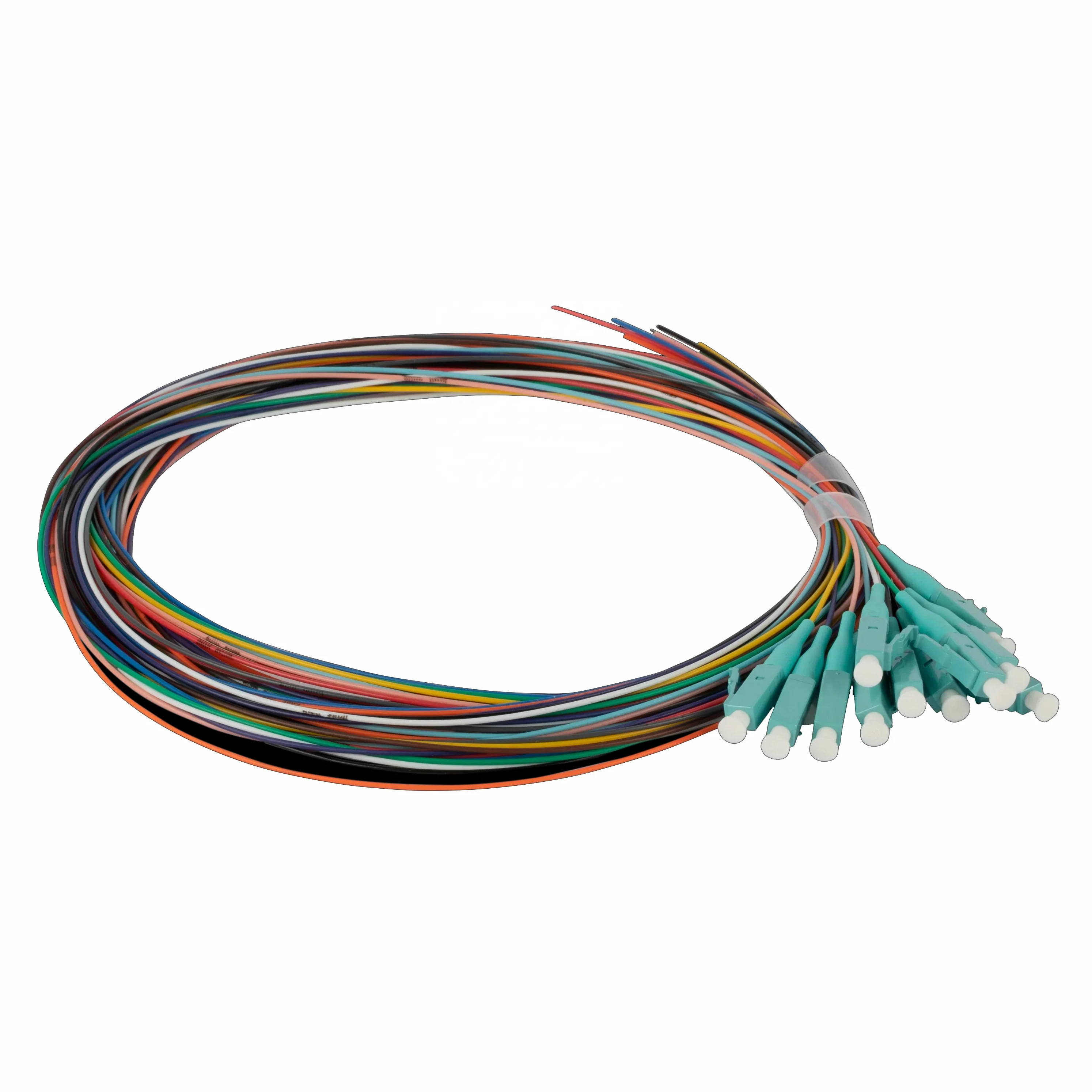 SC LC FC E2000 12 Core Single Mode Single Core Fiber Optic Pigtail ...