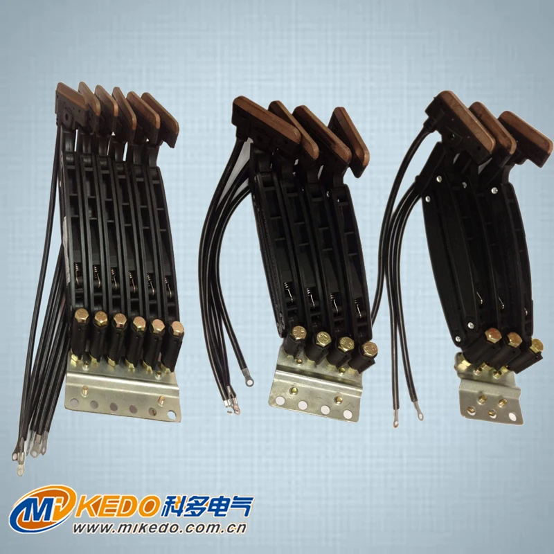 KEDO MKD 30A 60A 100A Manufacturer Directly Supply Copper Conductor Bus bar Carbon Brush ...