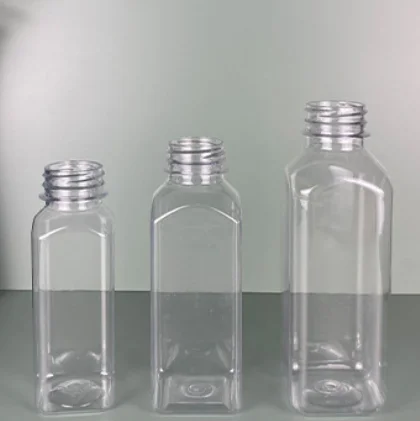 Shop Custom Square PET Bottles for Juice Business - 120ml to 1000ml