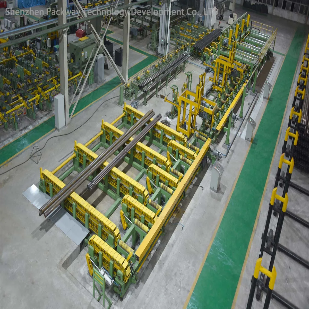 High Quality Pneumatic Tensioning Automatic Steel Belt Packing Machine ...