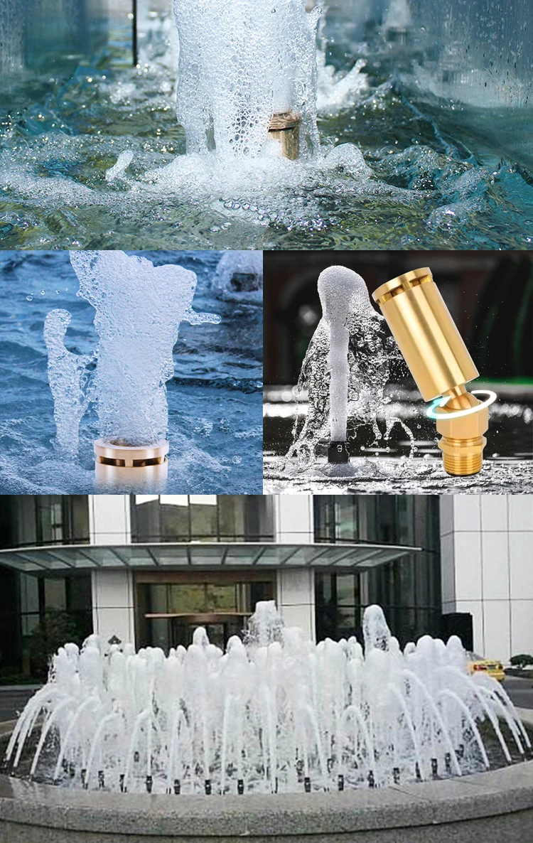 Professional Grade Foaming Jet Bubbler WATER CROWN 1" Inch Gayser ...