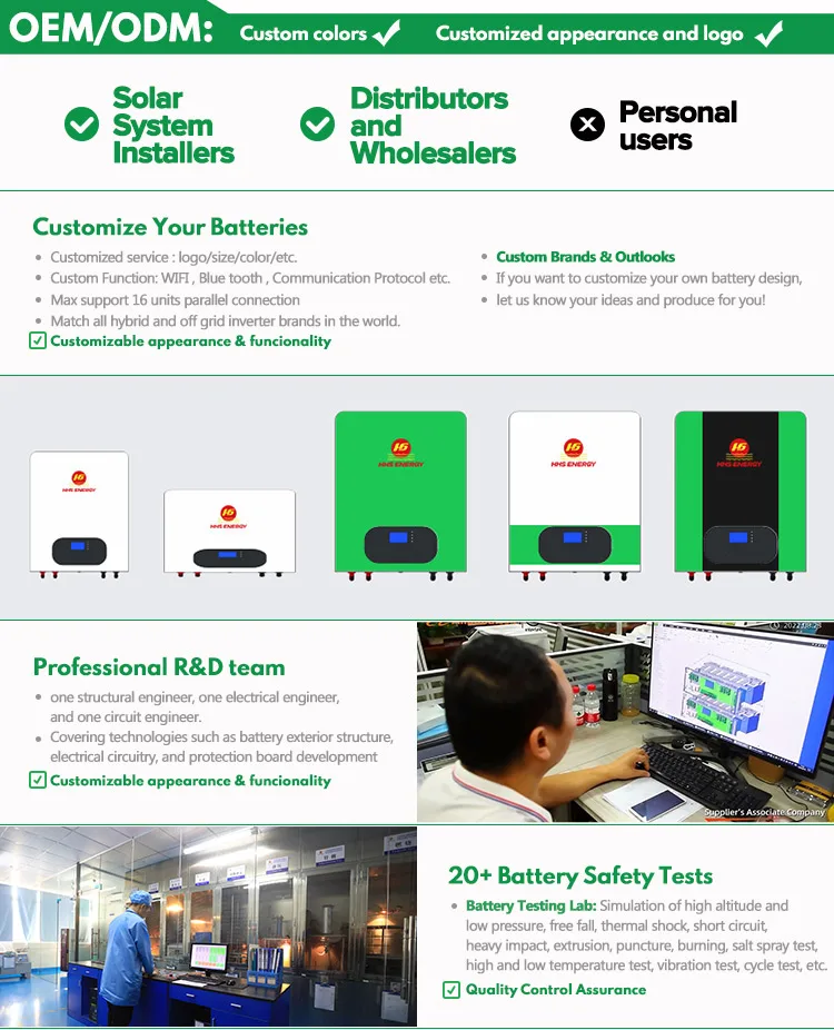 Hhs Lifepo4 Power Wall 10kwh 48v 200ah Lithium Battery 10kw Power Wall ...