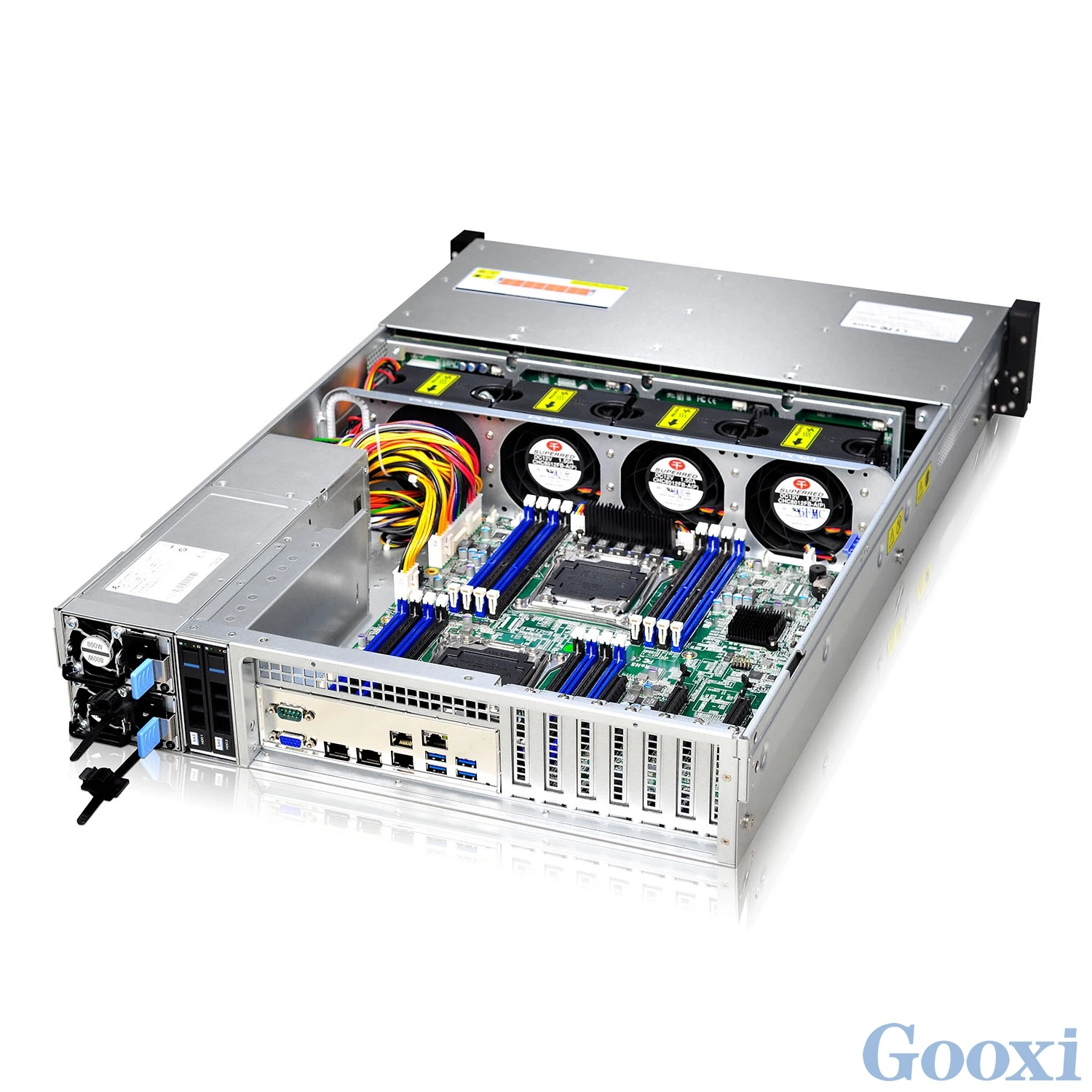 Gooxi Rackmount Case 2u With Nvme Hdd - Buy 2u Server Case With Nvme ...