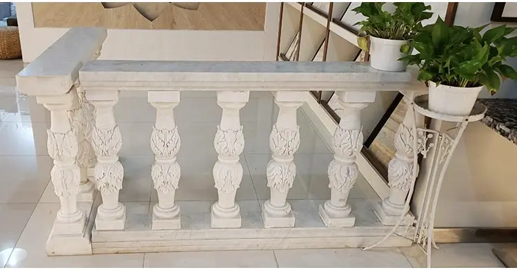 Wholesale Carving Stone Baluster Marble Parapetmanufacturer