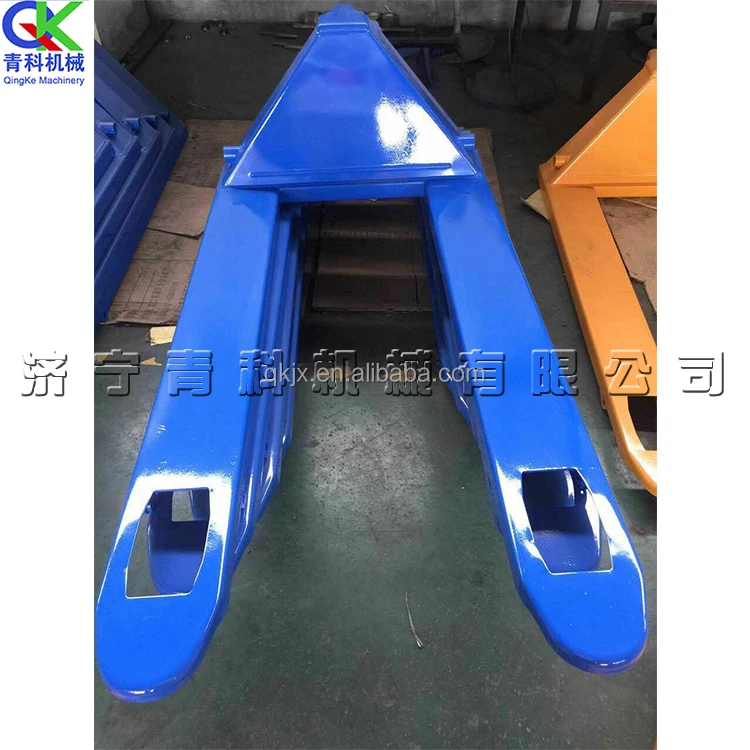 Manual Hydraulic Handling Forklift Hand-powered Floor Loading And ...