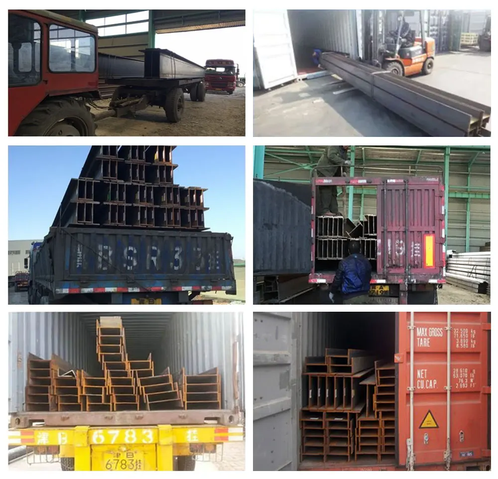 Jis I Beam H Beam Steel Sizes 8mm - 64mm 100-408mm 5mm-40mm Carbon ...