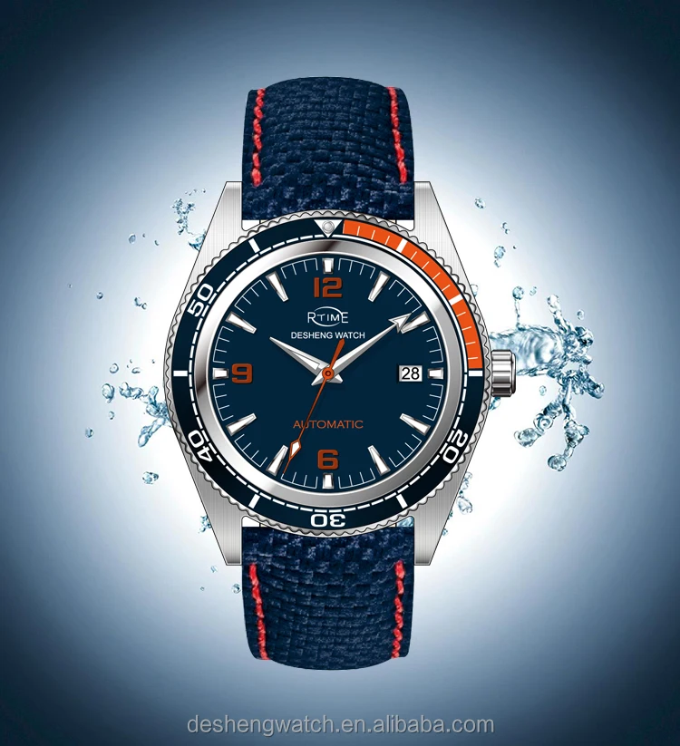 Diver Watches Men Wrist Luxury NH35 Automatic Movement Custom Logo ...