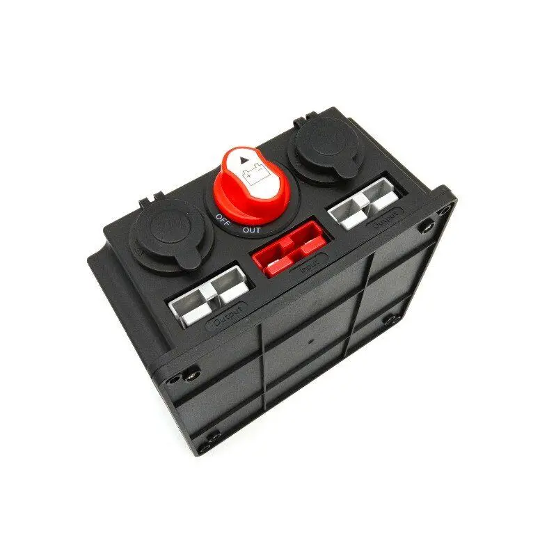 Factory 12v Mini Power Box - 2 X Anderson Power Sockets Battery Switch ...