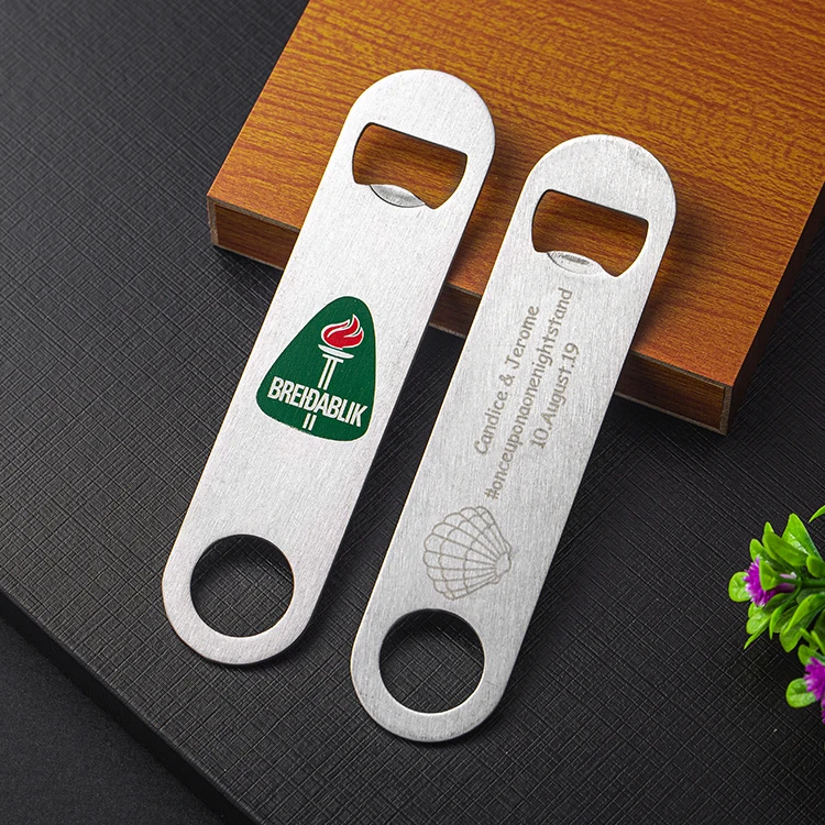Wall Mounted Bottle Opener - Custom Sublimation Stainless Steel