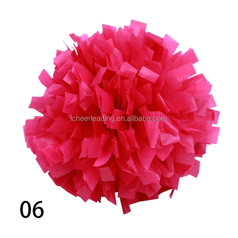 Icheerobics Cheerleading Stick with Pom Poms - Customizable
