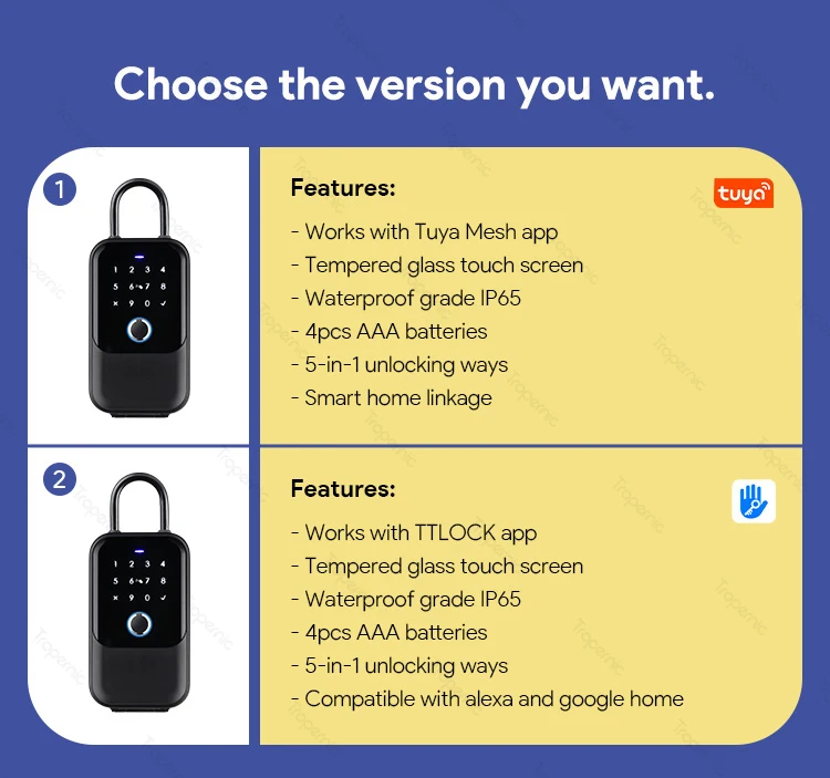 Tt Lock Safe Wireless Network App Password Fingerprint Ic Card Password ...