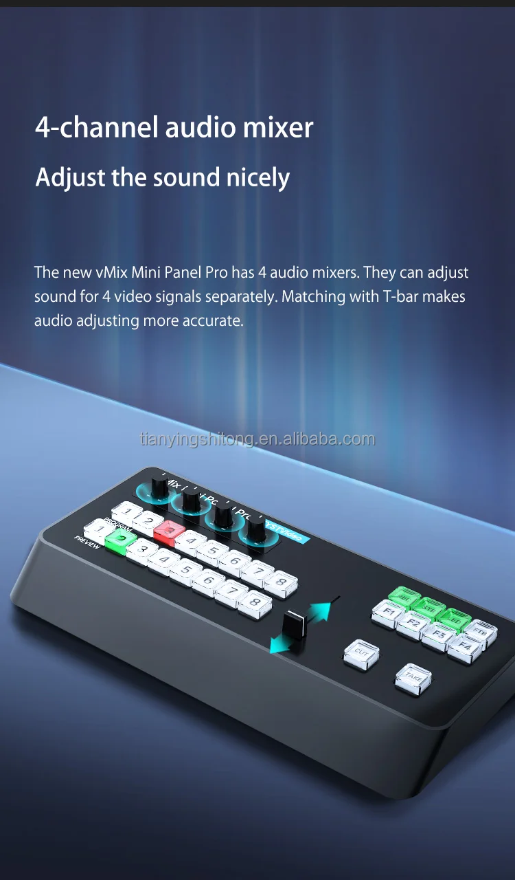 Vmix&OBS Switcher Live Streaming Broadcast MVS8 Broadcast Video ...