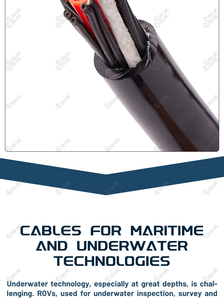 Zero Buoyancy Cable ROV Tether - Durable Underwater Solutions