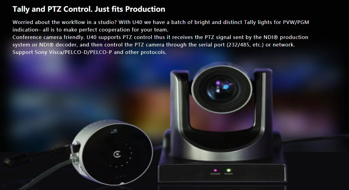 Kiloview U40 Hdmi/usb/ip To Ndi Converter 4kp60 Ndi Video Encoder Live ...