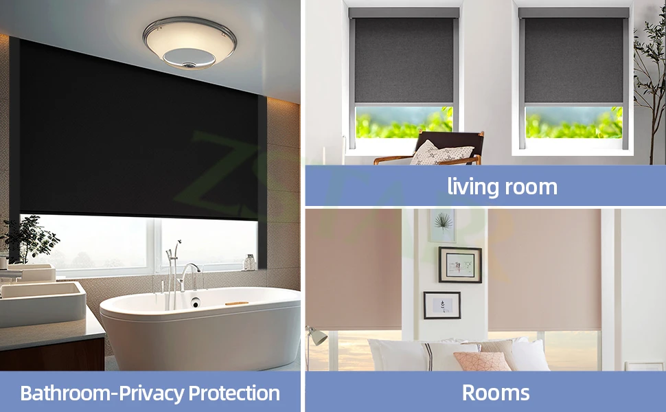 ZSTARR Light Blocker - Efficient PVC for Blinds Track