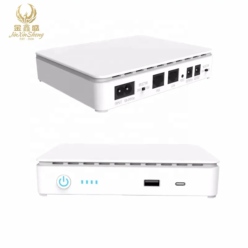 15600mAh Mini UPS Inverter for CCTV Camera WiFi Router Modem-DC 5V 9V ...