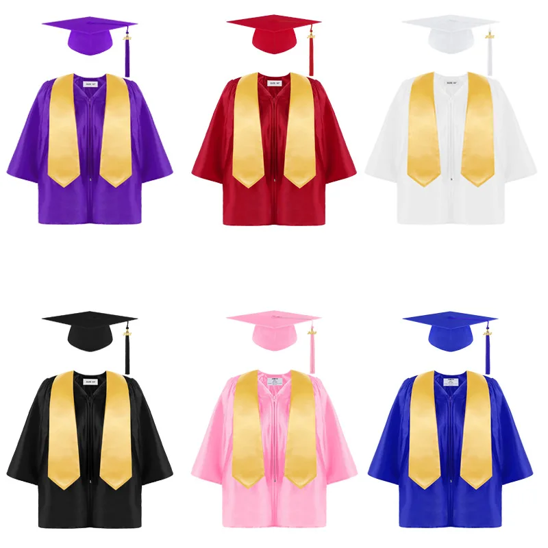 NEW Customizable Custom Knitted Primary Ceremony Robes Gowns Kids ...