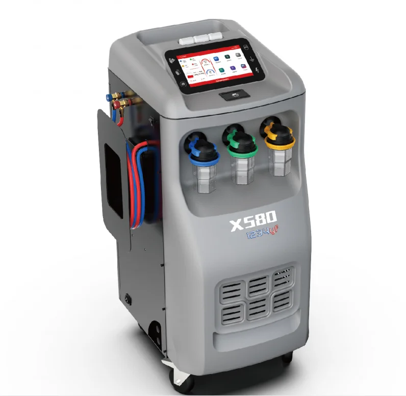 AC Full Automatic Air Conditioner Gas Clean Car Refrigerant Recovery ...