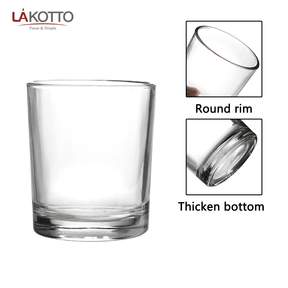 220ml Round Rim Whiskey Cup Fashion Lead-free Whiskey Glasses Old ...