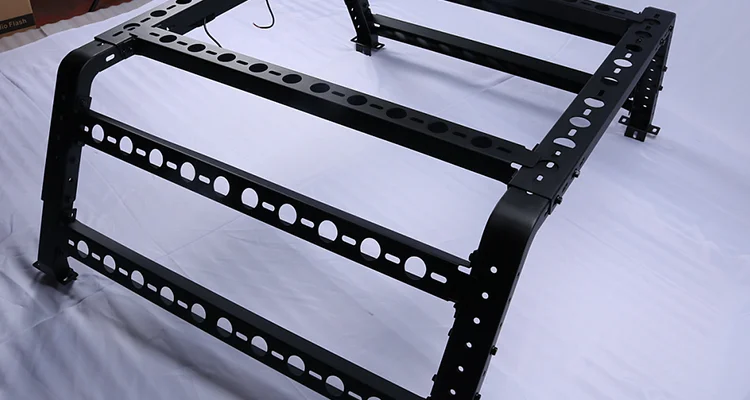 Universal Adjustable Roll Bar Steel Carrier Truck Bed Rack Ladder Ute ...