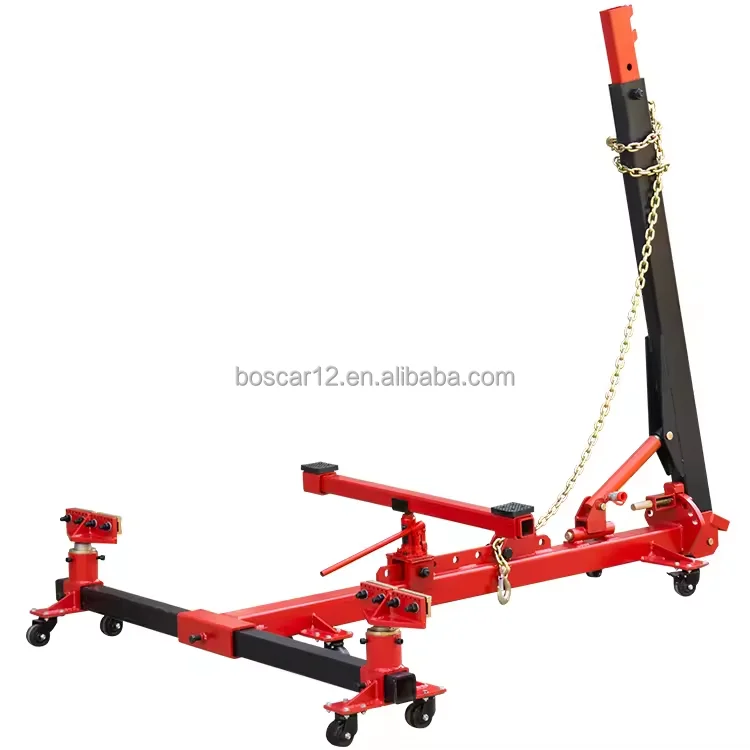 3.5T Simple Vehicle Beam Straighter Car Bench Collision Puller ...